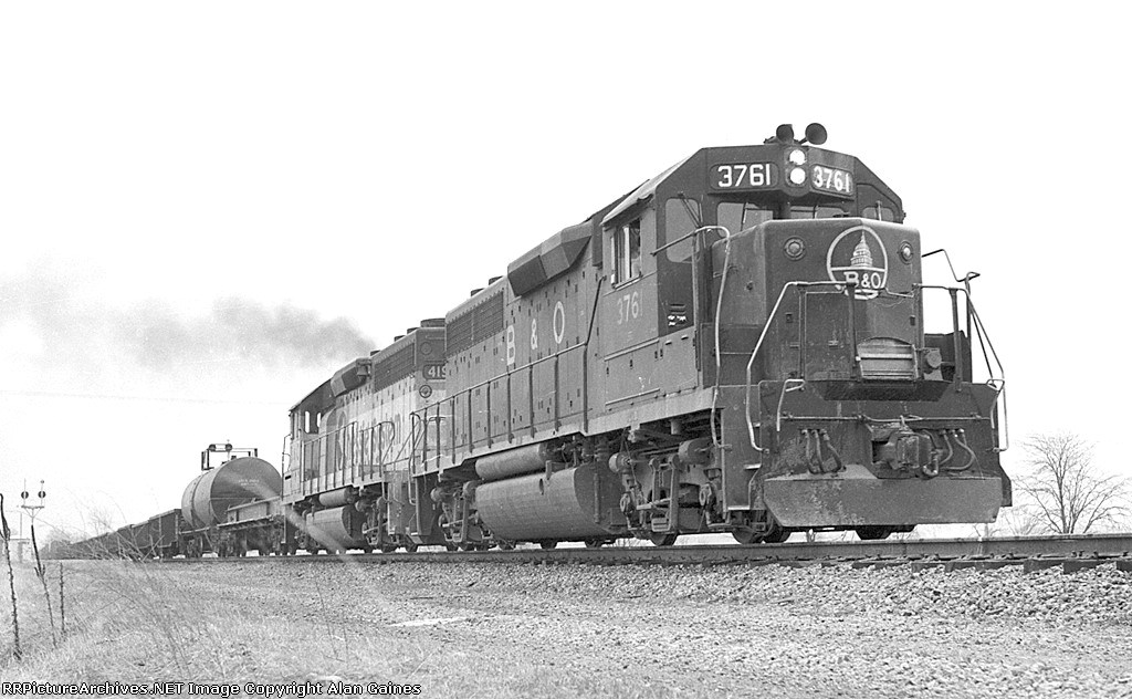 B&O GP-40 3761